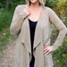 The Maple Cardigan for Women PDF Sewing Pattern Drape Front Band Front ...
