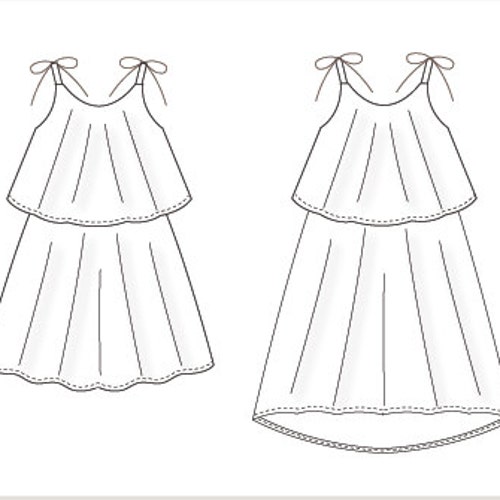 Summer Dress PDF Pattern - Etsy