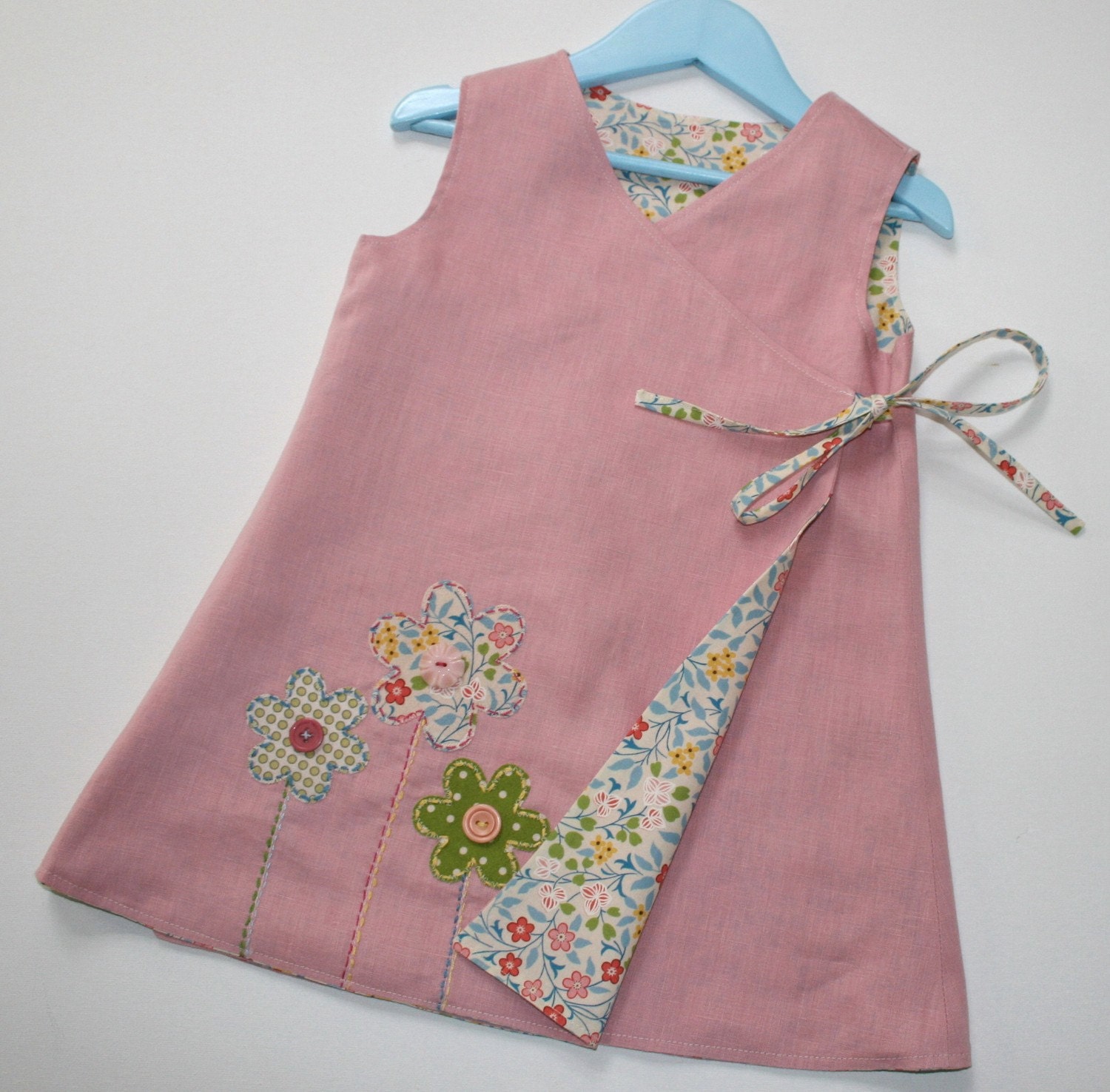 Criss-Cross Reversible Wrap Dress Instant Download PDF Sewing | Etsy