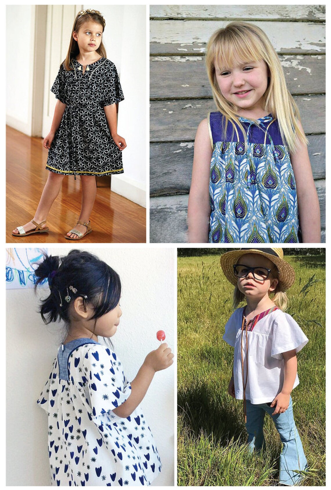 Boho Tunic Top Blouse and Dress INSTANT DOWNLOAD PDF Sewing - Etsy