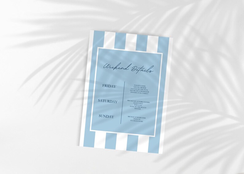 Charleston Coastal Bachelorette Party Invite & Itinerary | Beach ...