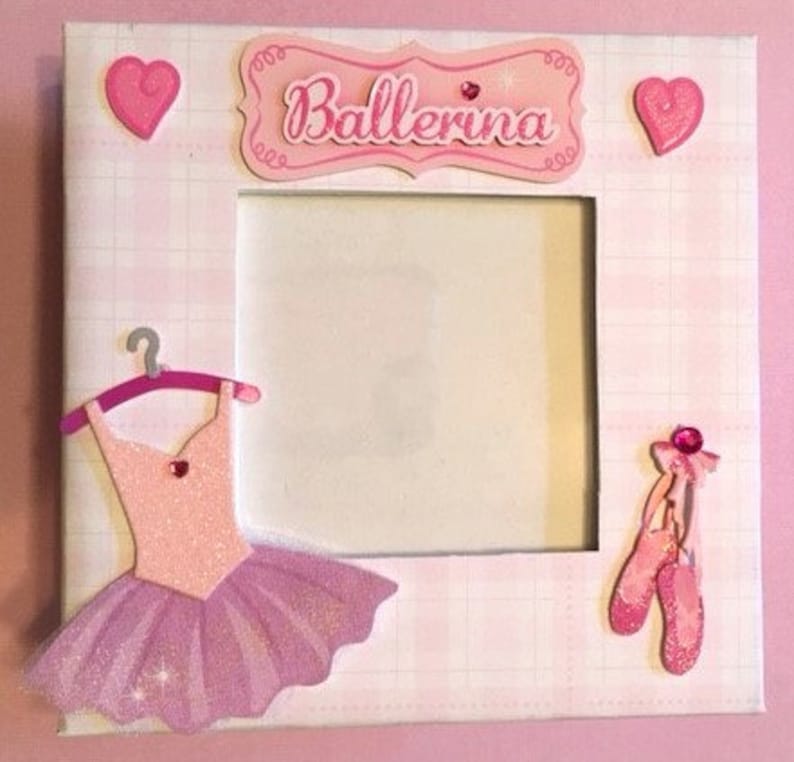 Ballerina/princess/dancing Photo Frame - Mini - Etsy
