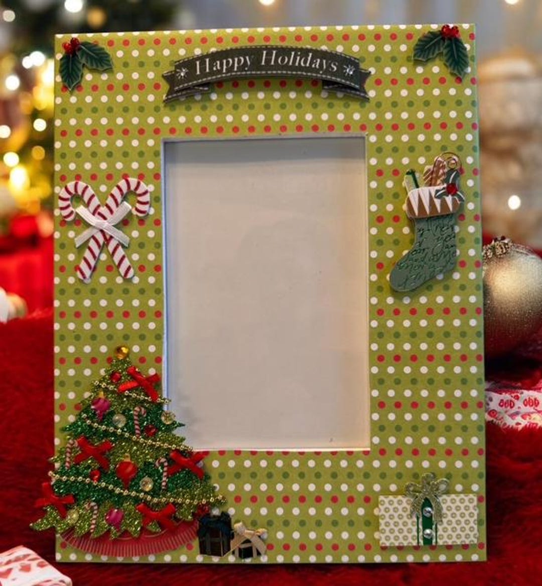 Christmas Picture Frame - Etsy