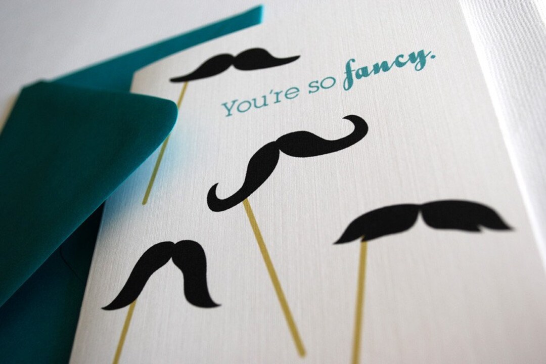 You're so Fancy- Single Greeting Card - Etsy