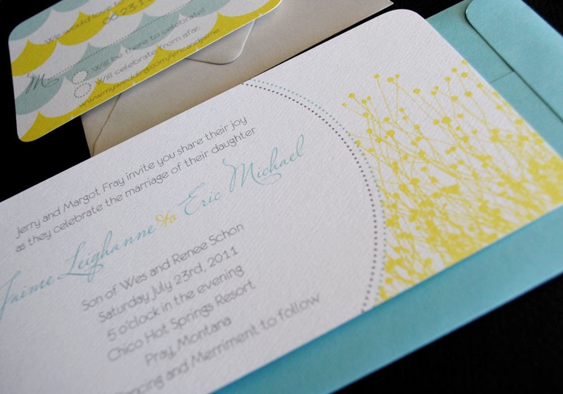 TWINE COLLECTION- How Sweet It Is, Sample Wedding Invitation ...