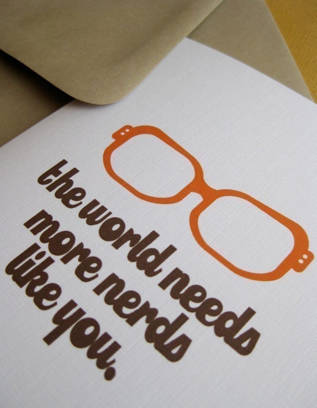 Nerd-single Greeting Card, Hearts, Love, Galentines, Friendship ...