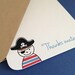 Thanks Matey, Pirate Thank You Cards, Birthday Party, Kids Birthday ...