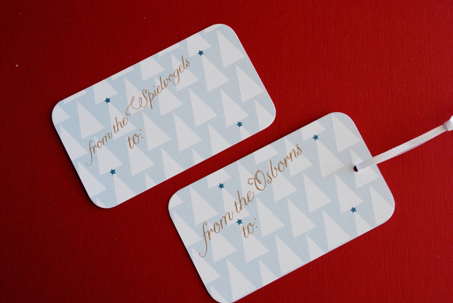 Holiday Personalized Gift Tags, Set of 15 - Etsy