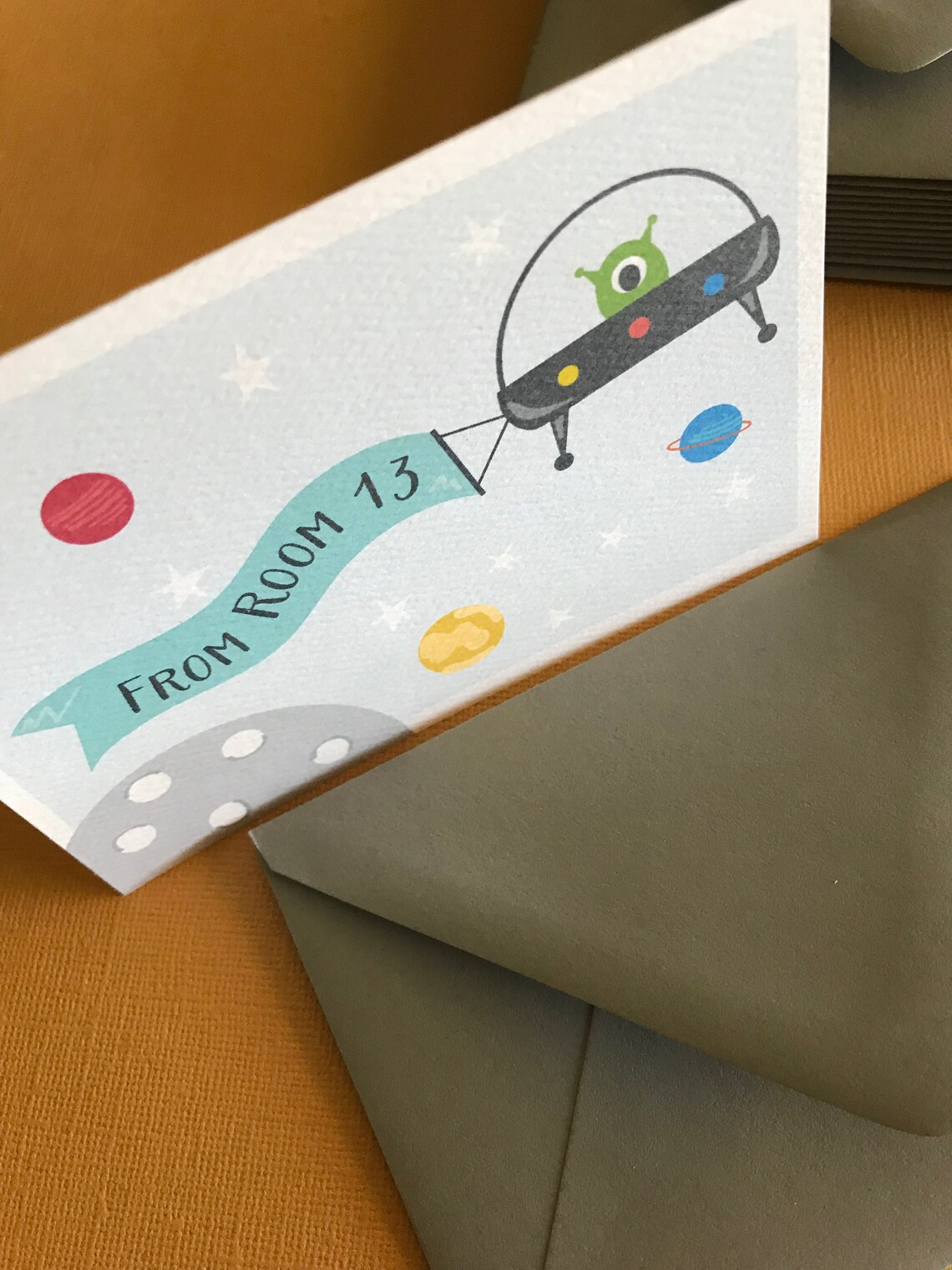 Aliens and Space Set of Personalized Stationery Classroom - Etsy