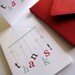 Mobile Thank You Cards, Set of 6 - Etsy