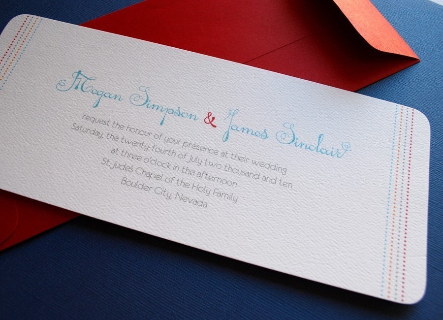 How Sweet is Love invitation sample invitation set modern | Etsy