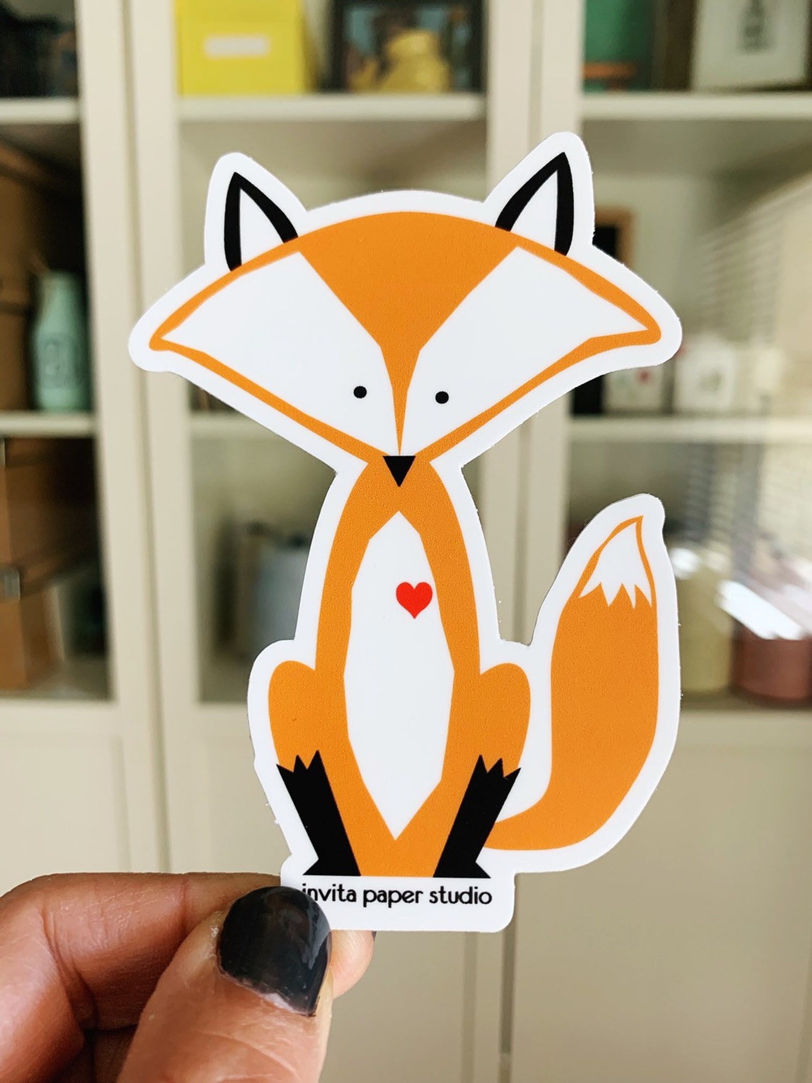 Sticker variety pack fox sticker cactus succulent sticker | Etsy