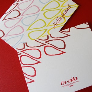 Hello Friend- Single Card - Etsy