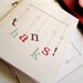 Mobile Thank You Cards, Set of 6 - Etsy