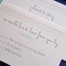 How Sweet is Love- Invitation Sample, Invitation Set, Modern Design ...