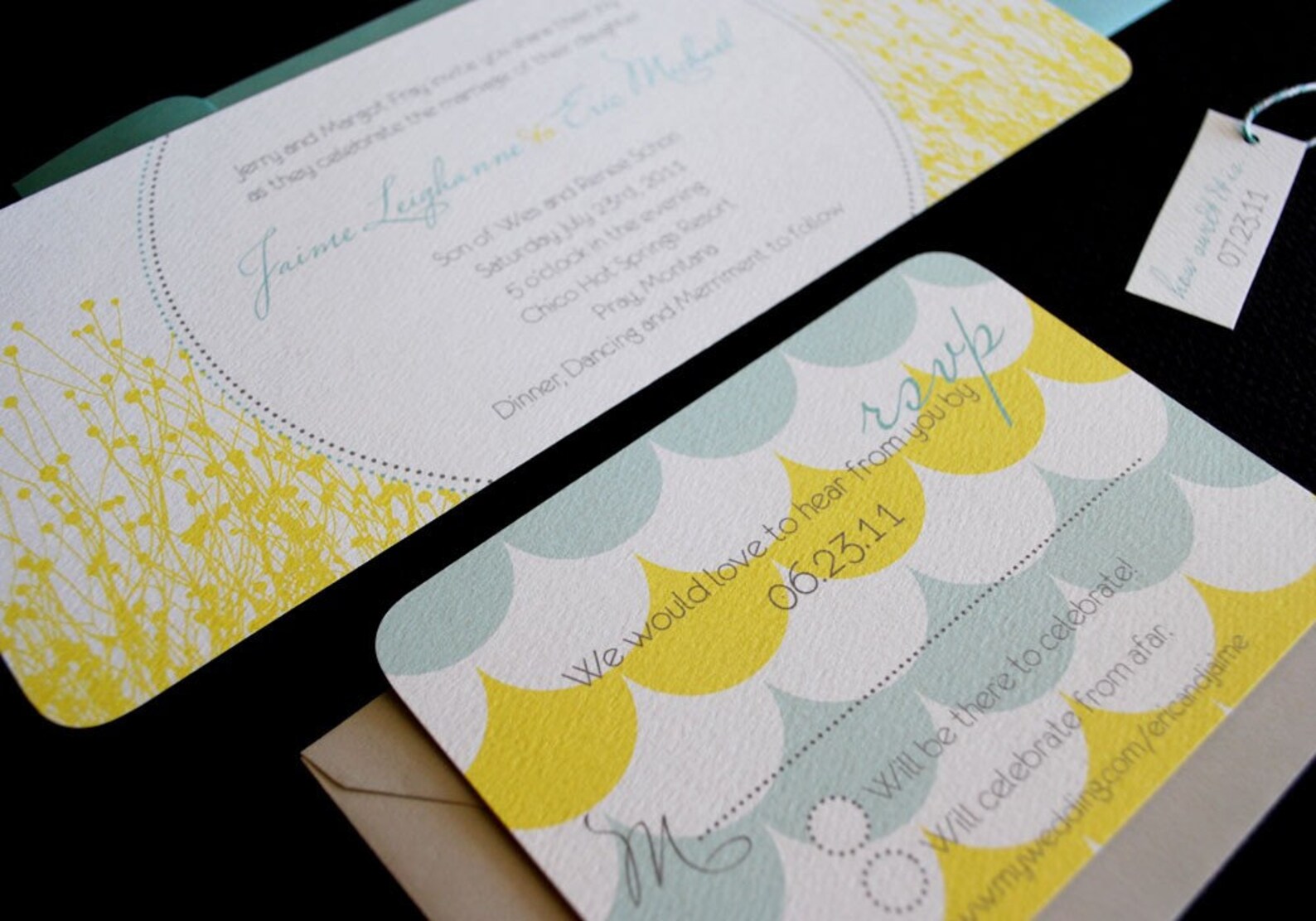 TWINE COLLECTION- How Sweet It Is, Sample Wedding Invitation ...