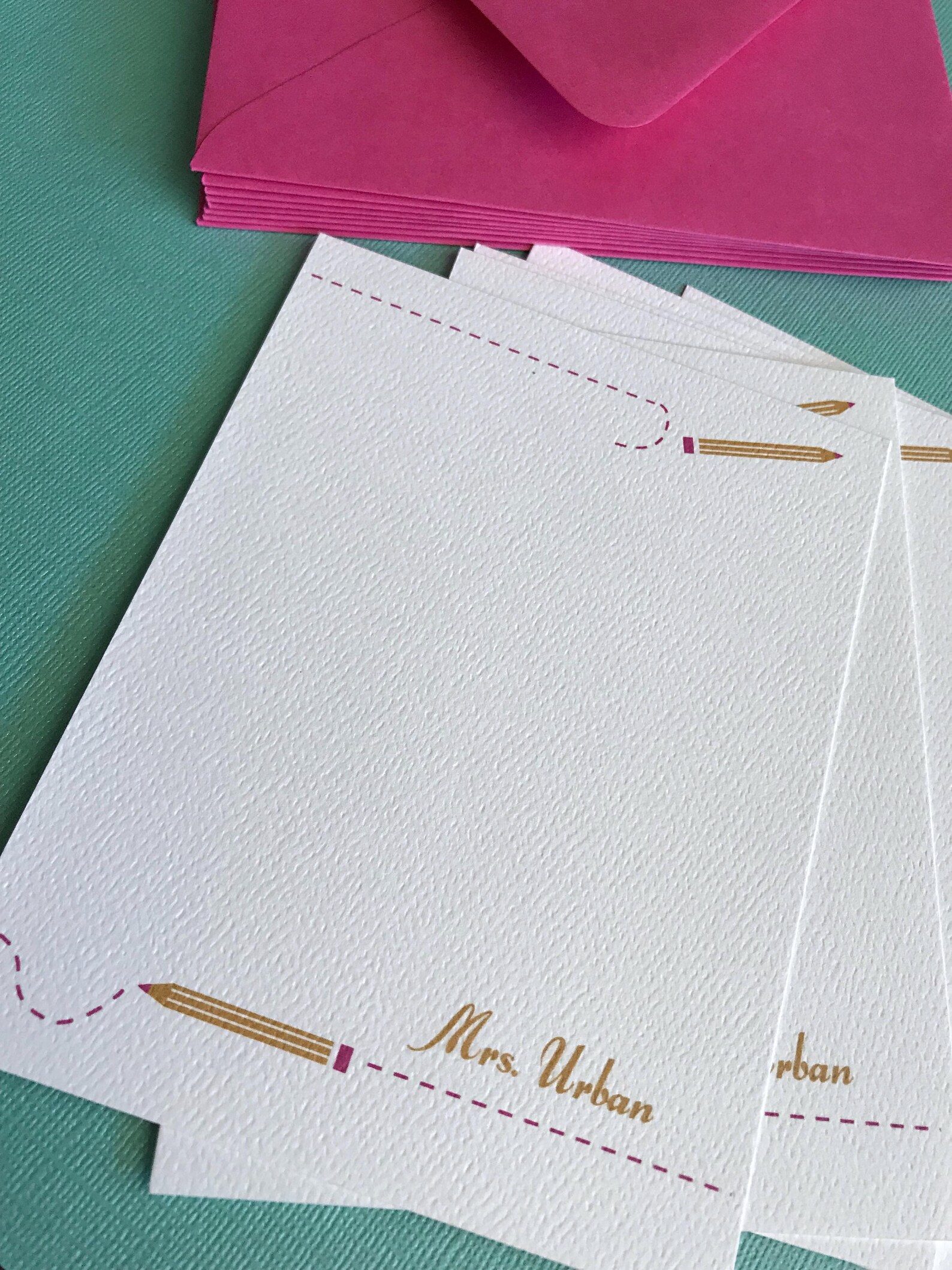 Design 06 Personalized Stationery Set of 8 Custom Graduation - Etsy