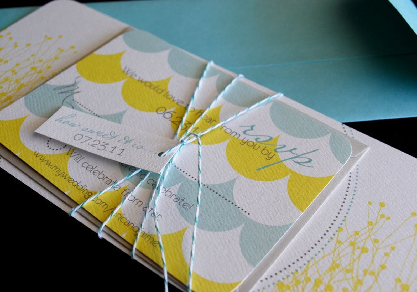 TWINE COLLECTION- How Sweet It Is, Sample Wedding Invitation ...