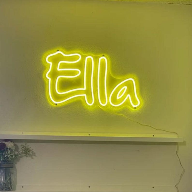 Funneon Custom Neon Signs for Bedroom LED Light Neon Sign Wedding Sign ...