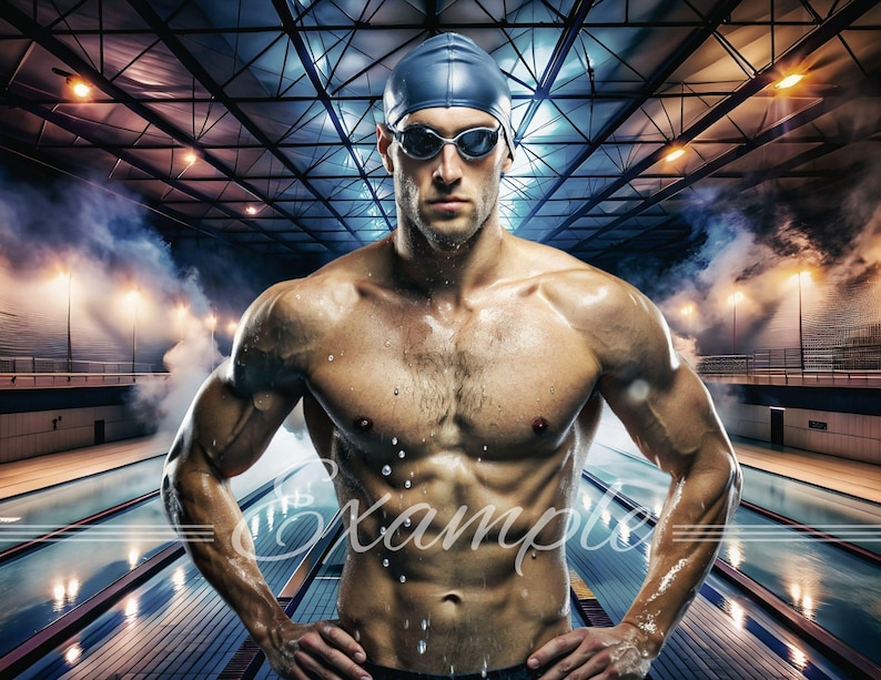 Swimming Pool Photography Backdrops: Sports Team Photo Editing (digital ...