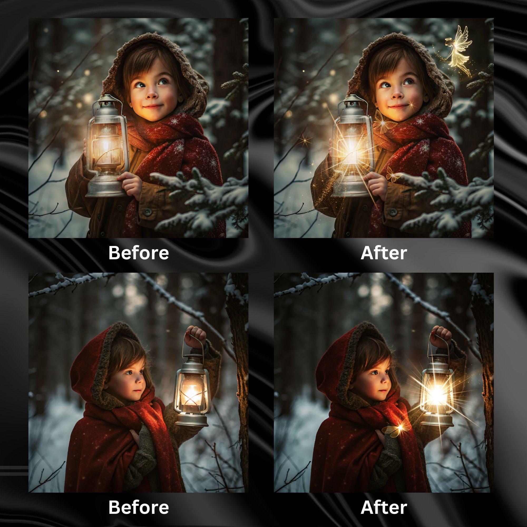 Lantern Light Overlays Lamp Light Overlay Magic Light Photoshop ...