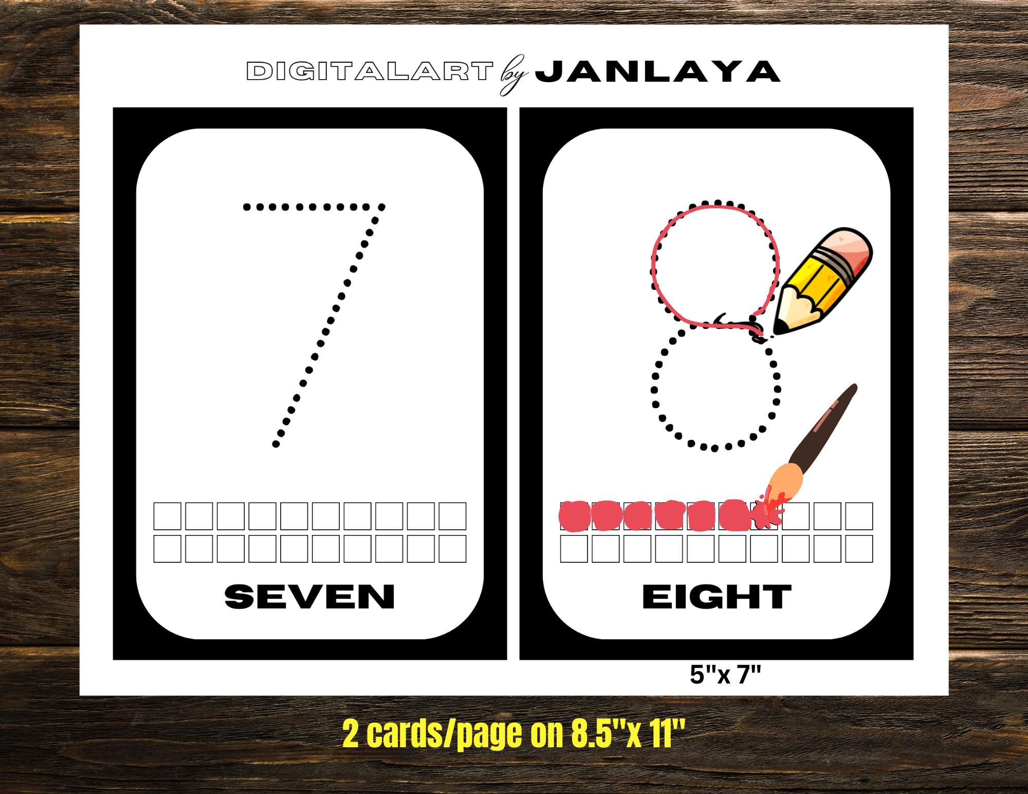 Number Flashcards 0-20: Neutral Boho Classroom Decor (digital Download ...