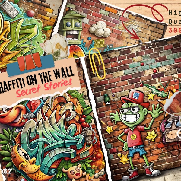 Graffiti Book - Etsy