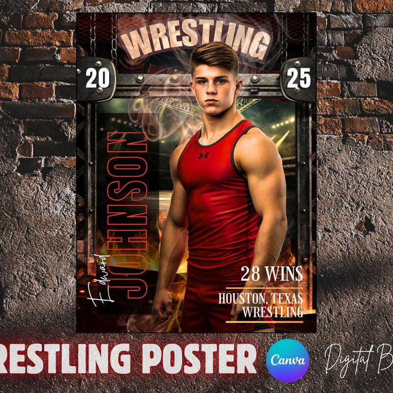 Wrestling Background - Etsy