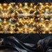 Luxury Gold Digital Backdrop Golden Stage White Flowers Digital ...