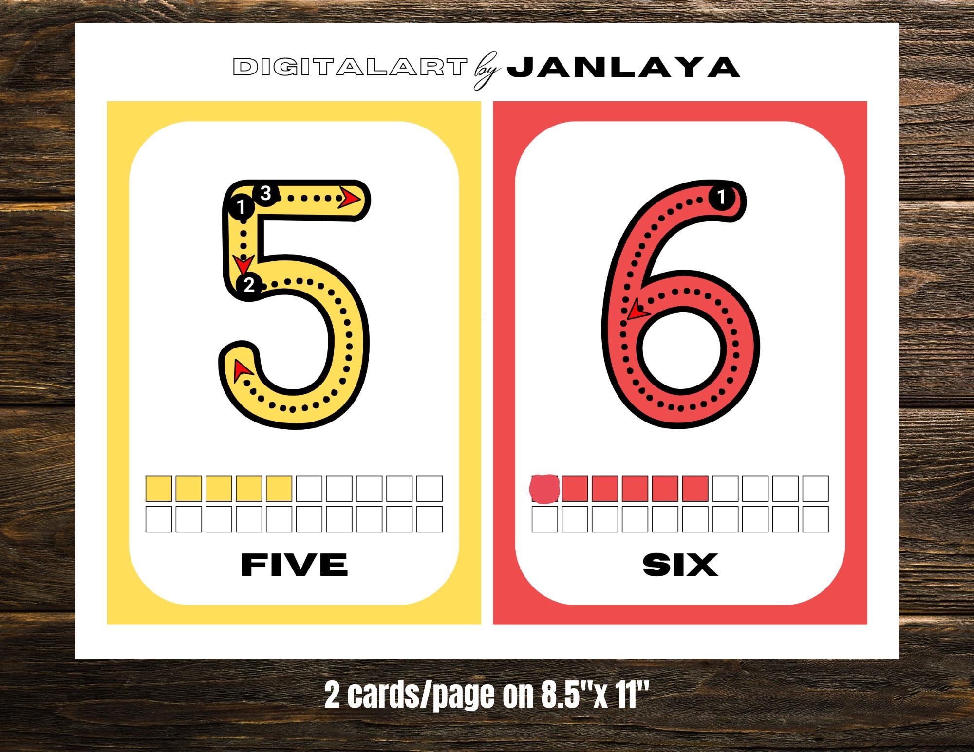 Number Flashcards 0-20: Neutral Boho Classroom Decor (digital Download ...
