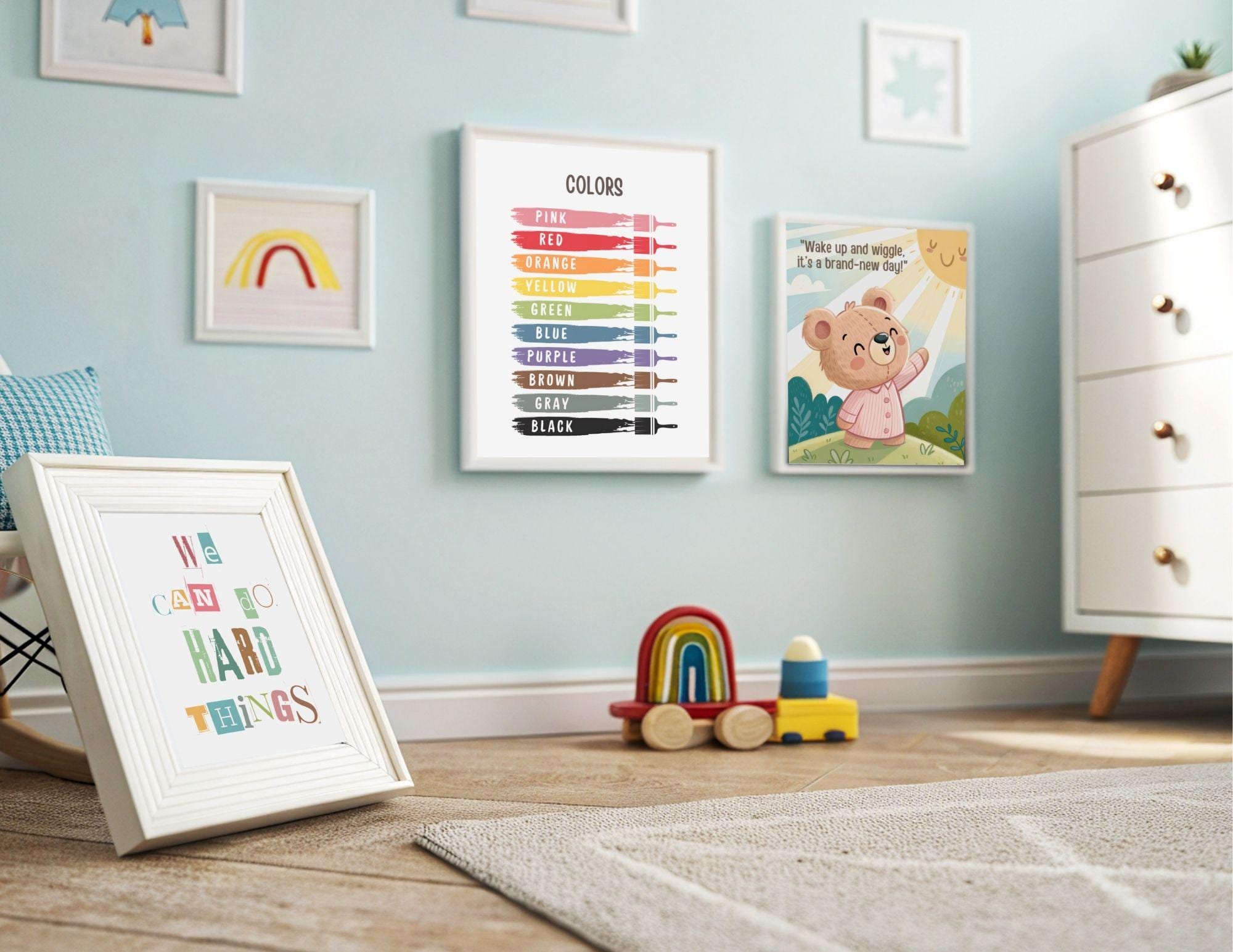 50 Homeschool Learning Posters: Montessori Classroom Decor (instant ...