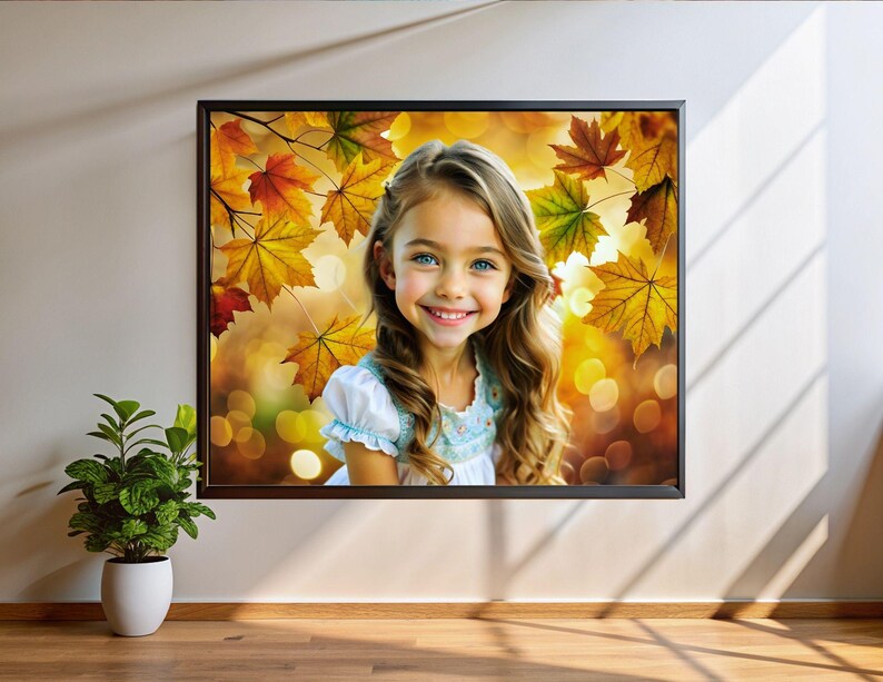 Autumn Bokeh Digital Photography Horizontal Backdrops, Photoshop ...
