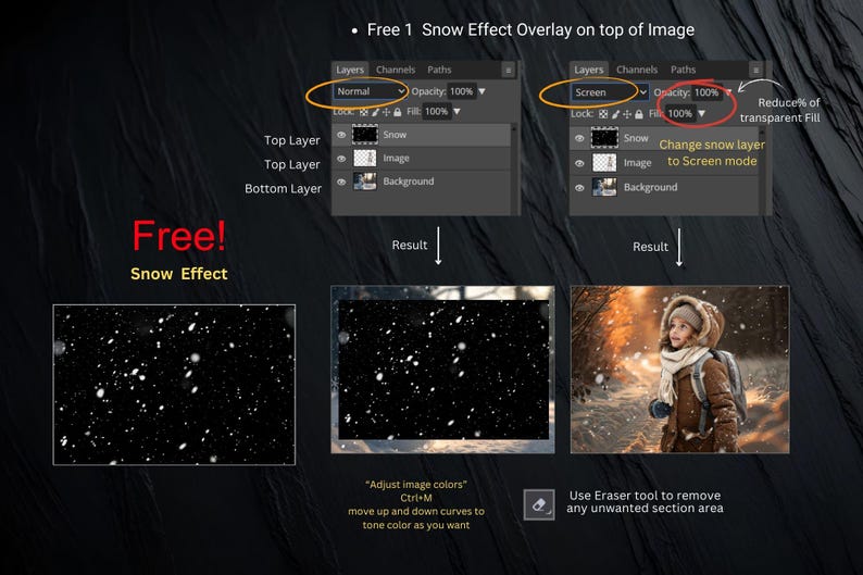 Snow Path Digital Backdrop, Warm Winter Digital Background, Snow Path ...
