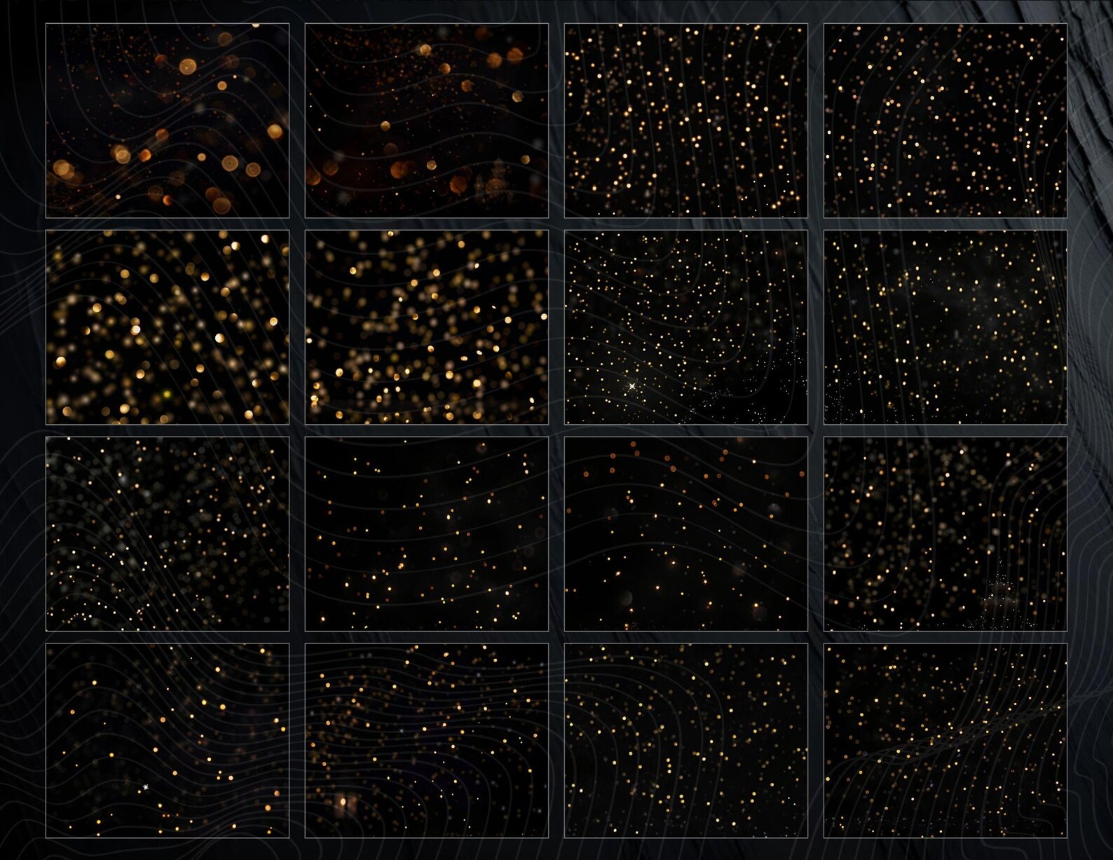 Twinkle Overlays, Twinkle Bokeh Overlays, Twinkle Lights Overlay, Gold ...