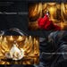 Luxury Gold Digital Backdrop Golden Showing Stage Digital Backgrounds ...