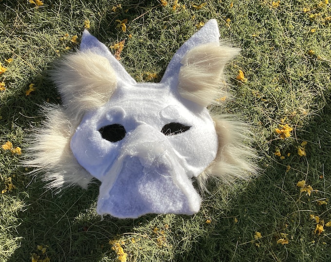 Black Timber Wolf Therian Mask Furry Quadrobics - Etsy