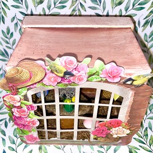 Miniature Fairy Garden Box With Lid - Etsy