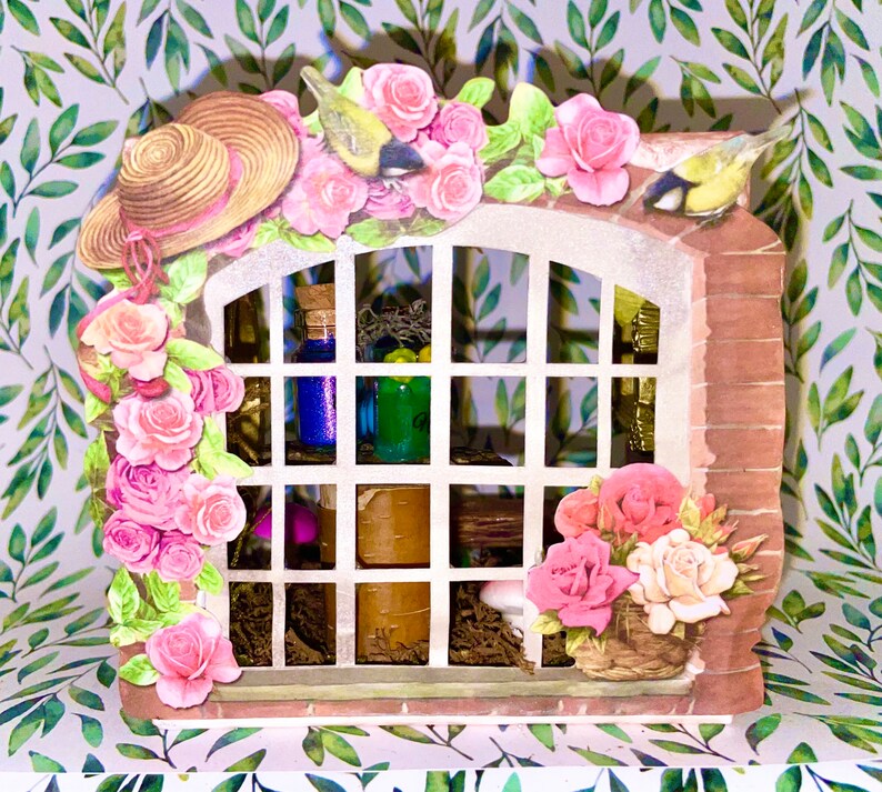 Miniature Fairy Garden Box With Lid - Etsy