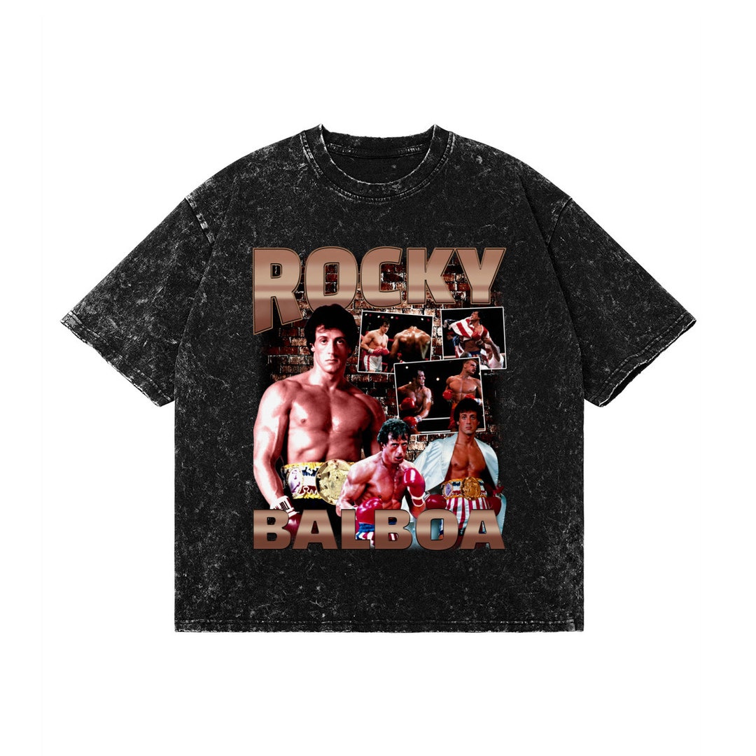 Rocky Balboa Snow Wash Graphic Tee | Rocky, Movie, Boxing, Sports ...
