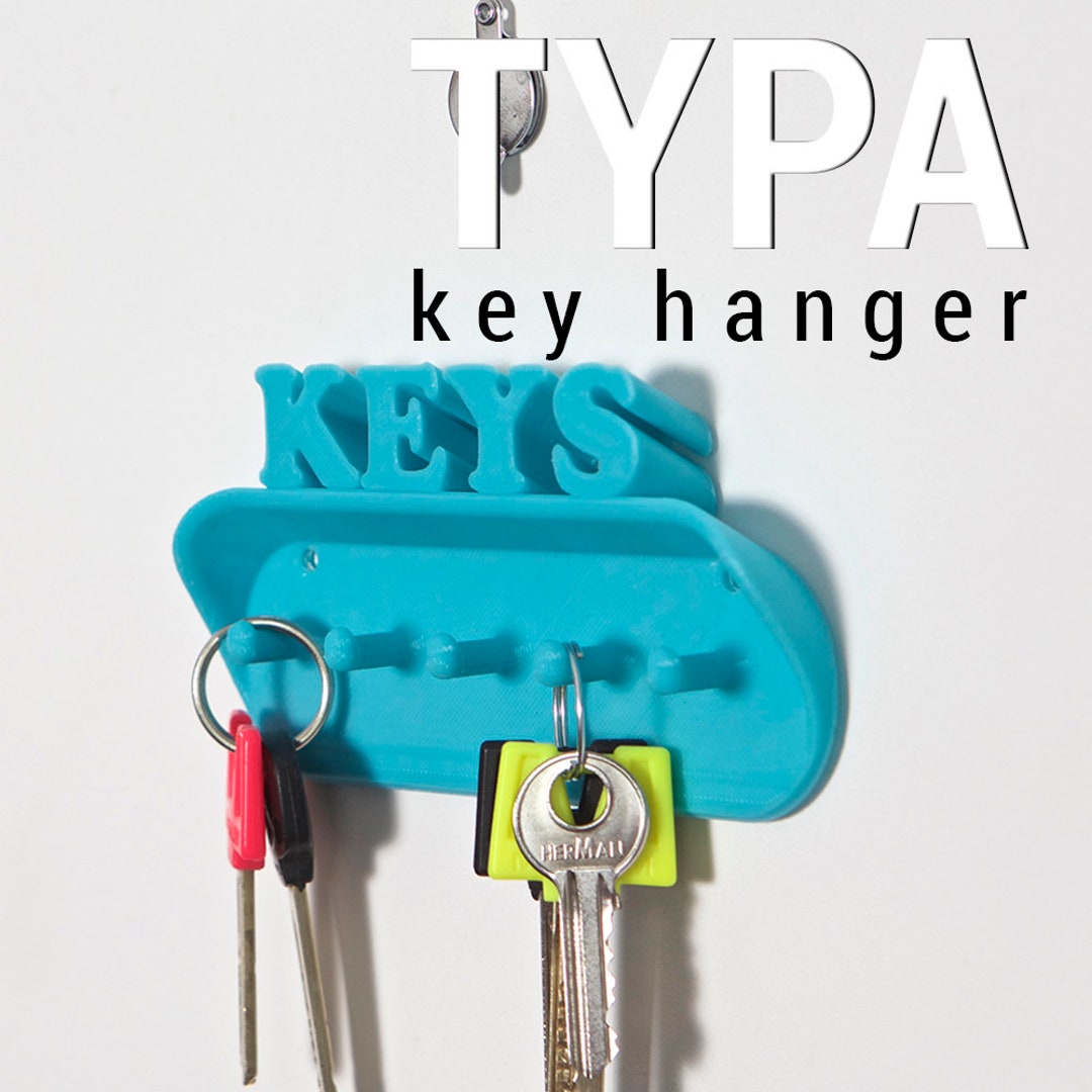 3d Printed Key Hanger - Etsy