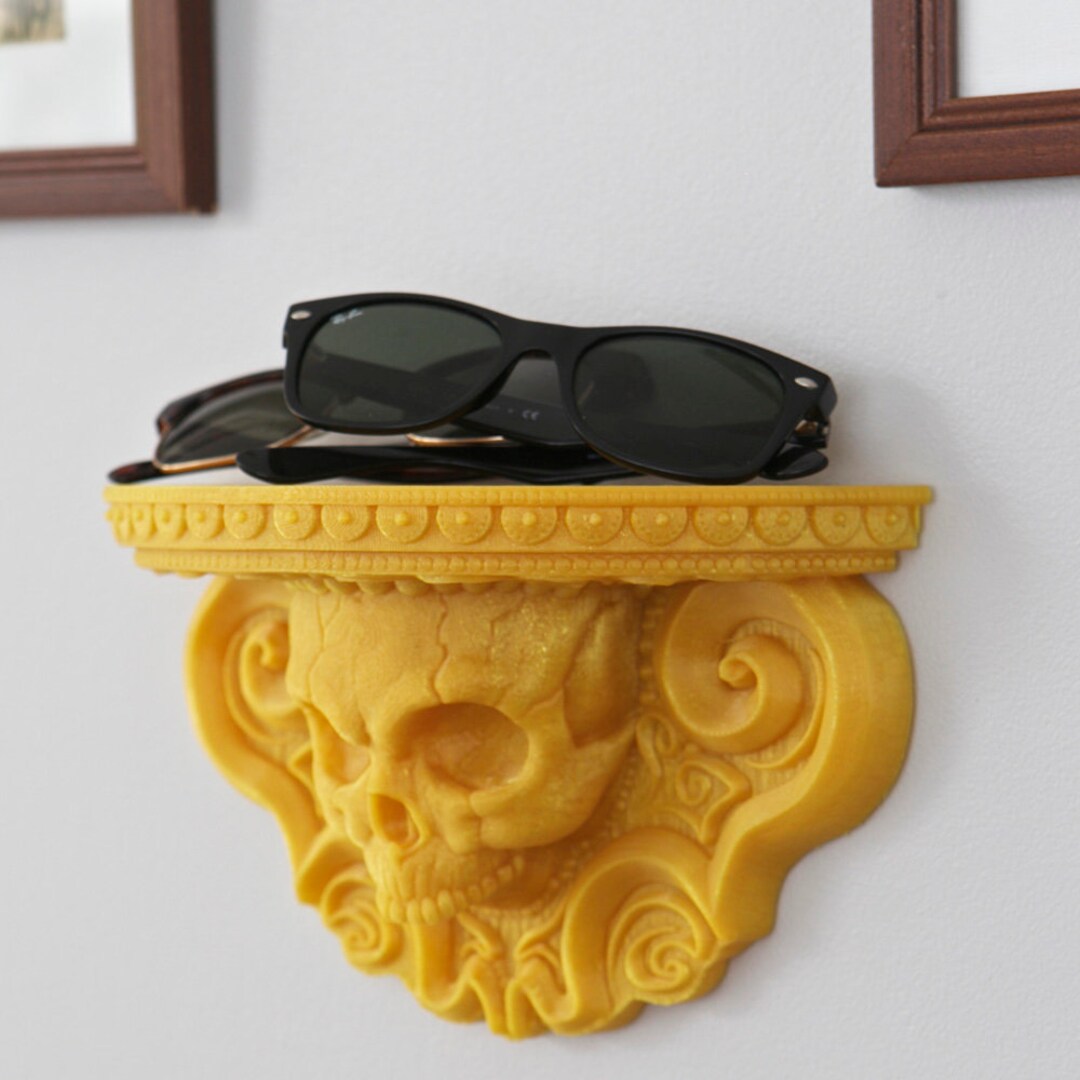 Skull Mini Shelf Made to Order in Several Colors - Etsy