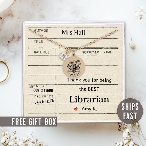 Librarian - Etsy