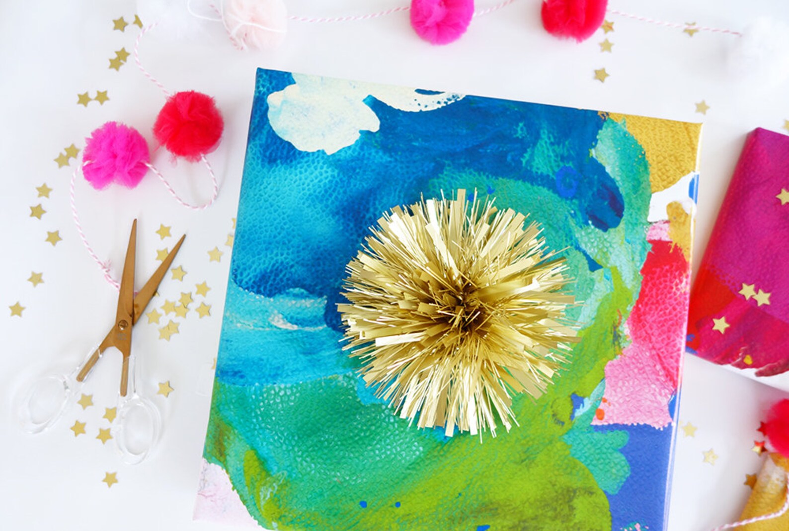 Gift Wrap Wrapping Paper Art Palette Gift Wrapping Art - Etsy