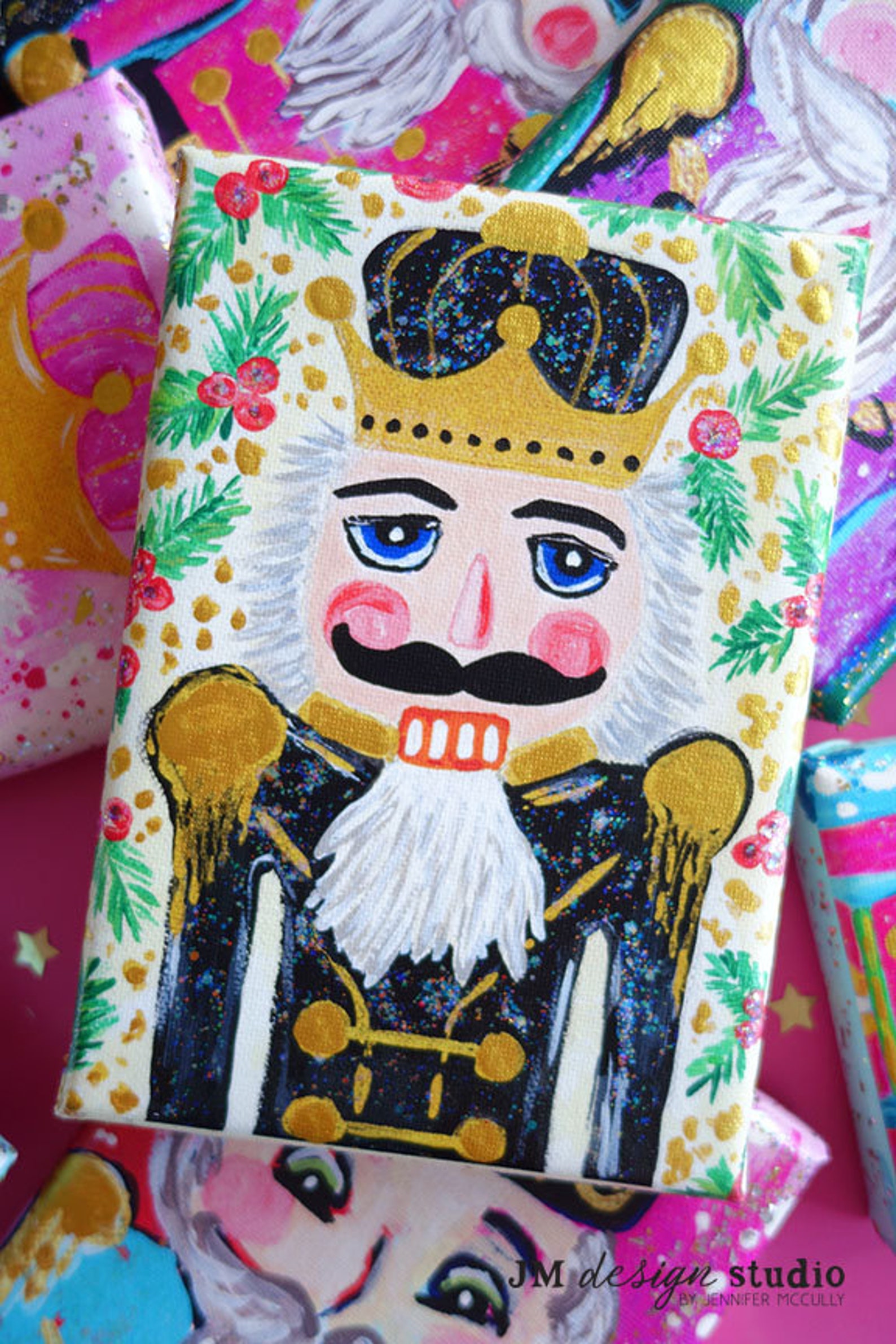 Tea, Darling? Nutcracker Canvas Art Wall Decor, Ready to Hang ...