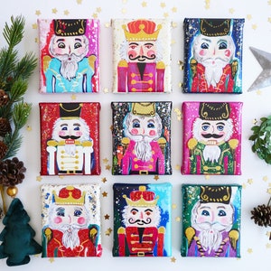 4x5 Nutcracker Canvas Art Wall Decor, Set of 9 Ready to Hang, Christmas ...