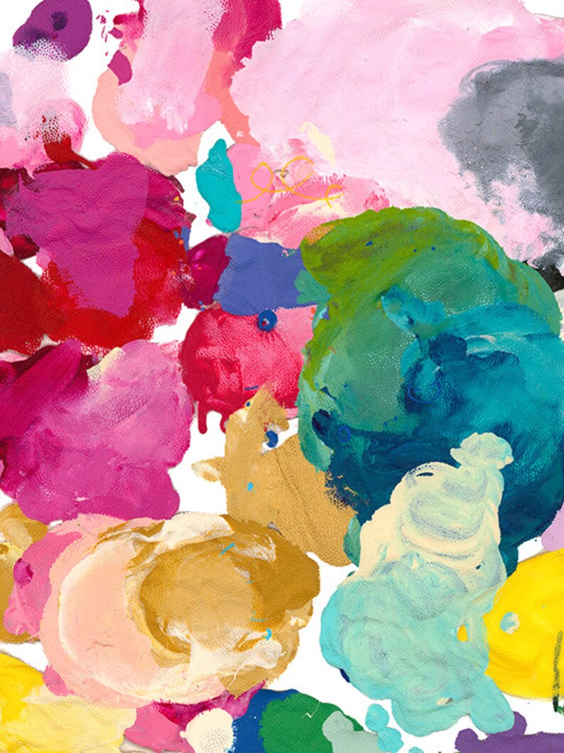 Gift Wrap Wrapping Paper Art Palette Gift Wrapping Art - Etsy