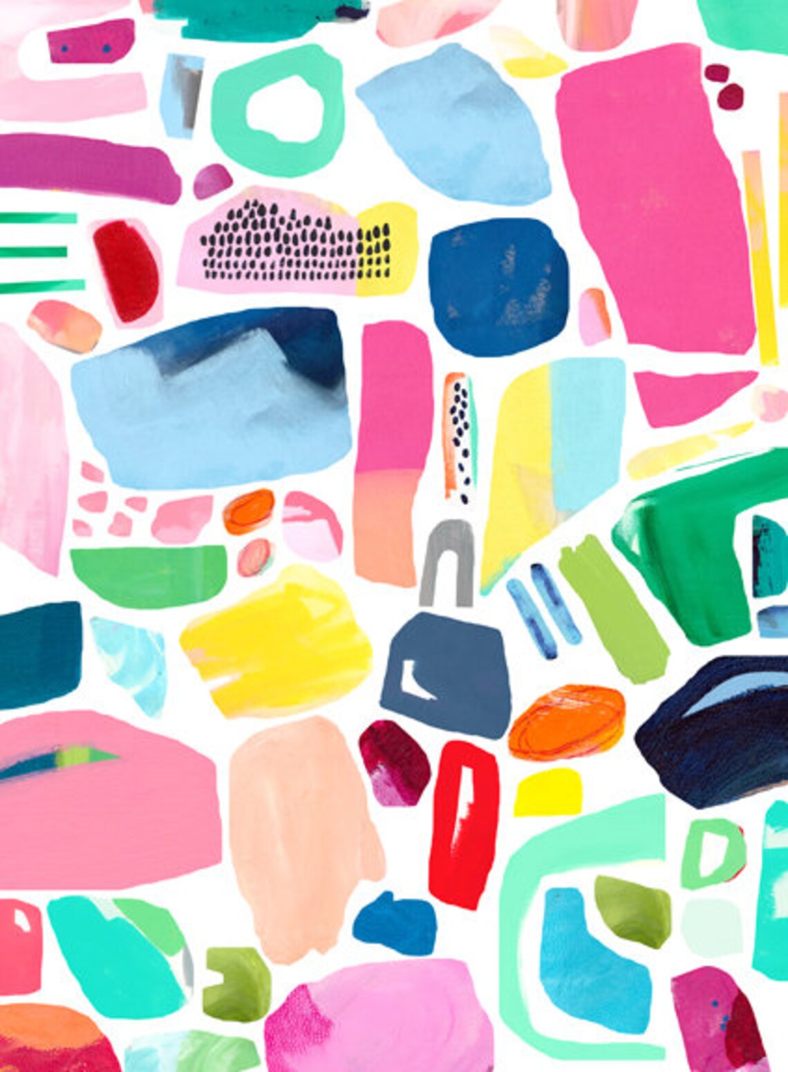 Gift Wrap Wrapping Paper Birthday Gift Wrap Collage Art - Etsy