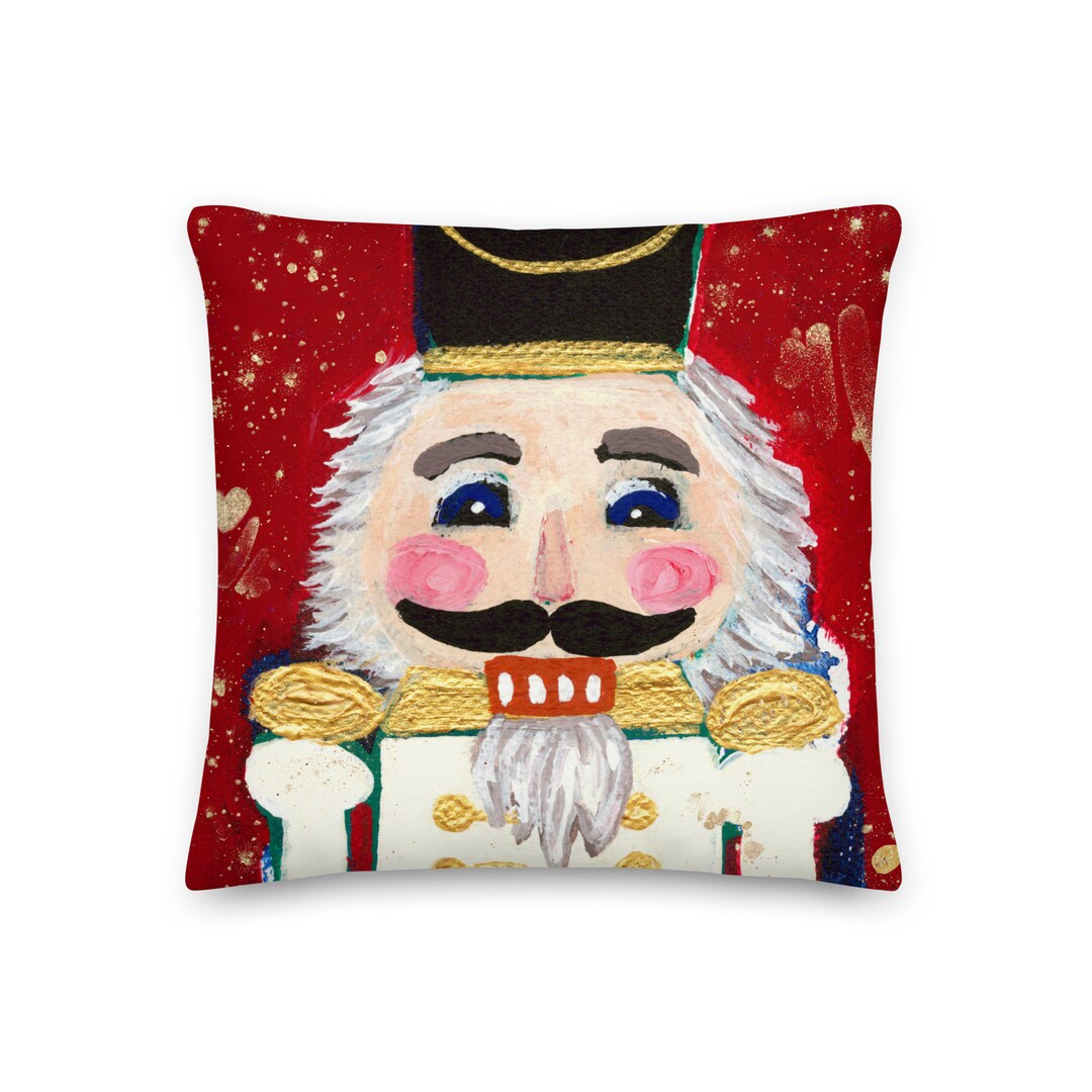 Call Me Colonel Nutcracker Pillow, Decorative Christmas Pillow, Holiday ...
