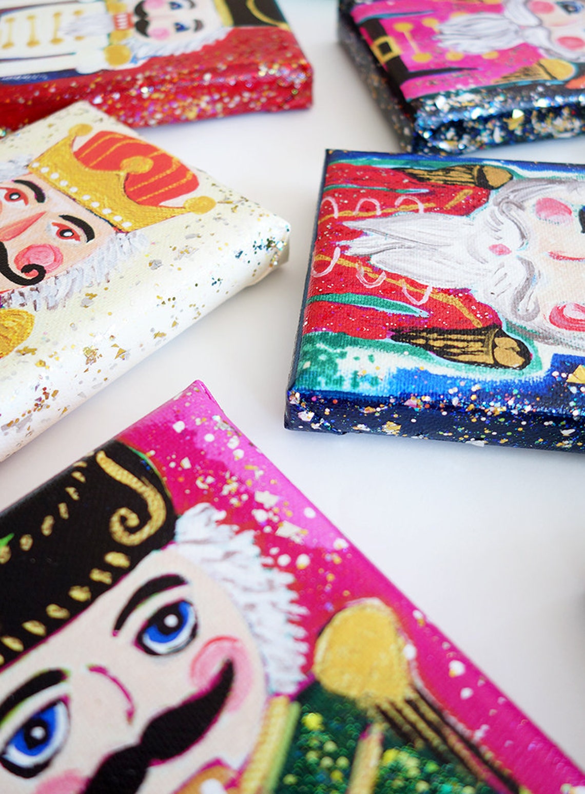 Barbie's Nutcracker Canvas Art Wall Decor, Ready to Hang, Pink ...