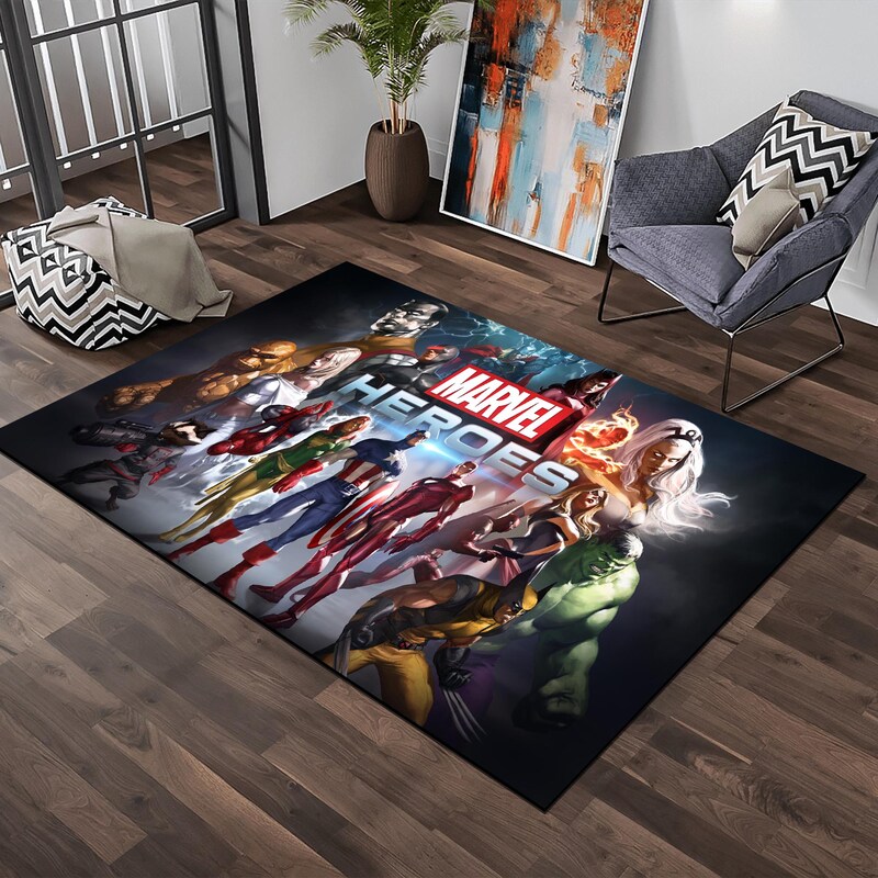 Avengers Rug - Etsy